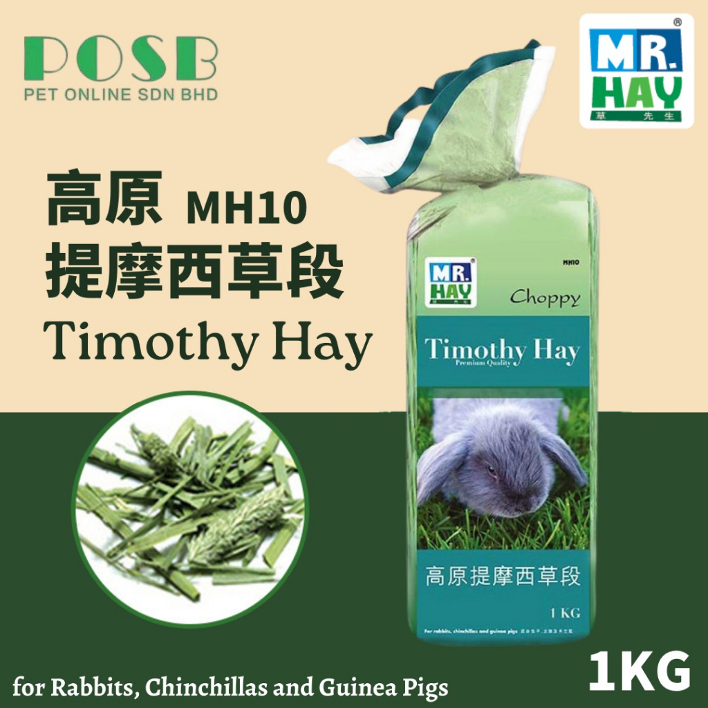 MR.HAY Choppy Timothy Hay - Choppy Timothy Hay for Rabbits, Chinchillas ...