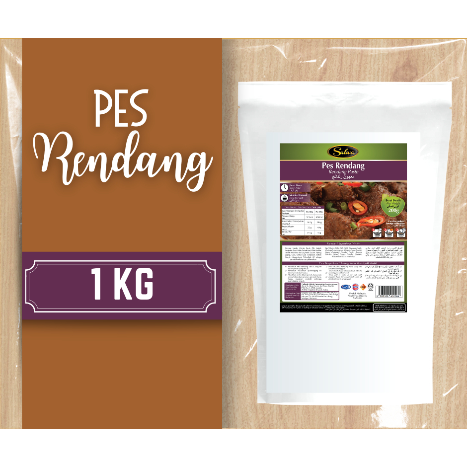 Pes Rendang Original Salwa 1000g | Shopee Malaysia