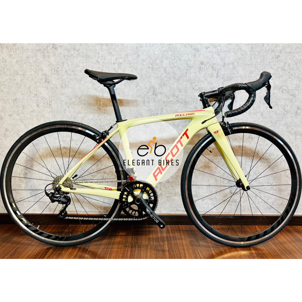 ALCOTT ASCARI LITE 11 SPEED SHIMANO 105 R7000 CARBON FRAME ROAD BIKE ...