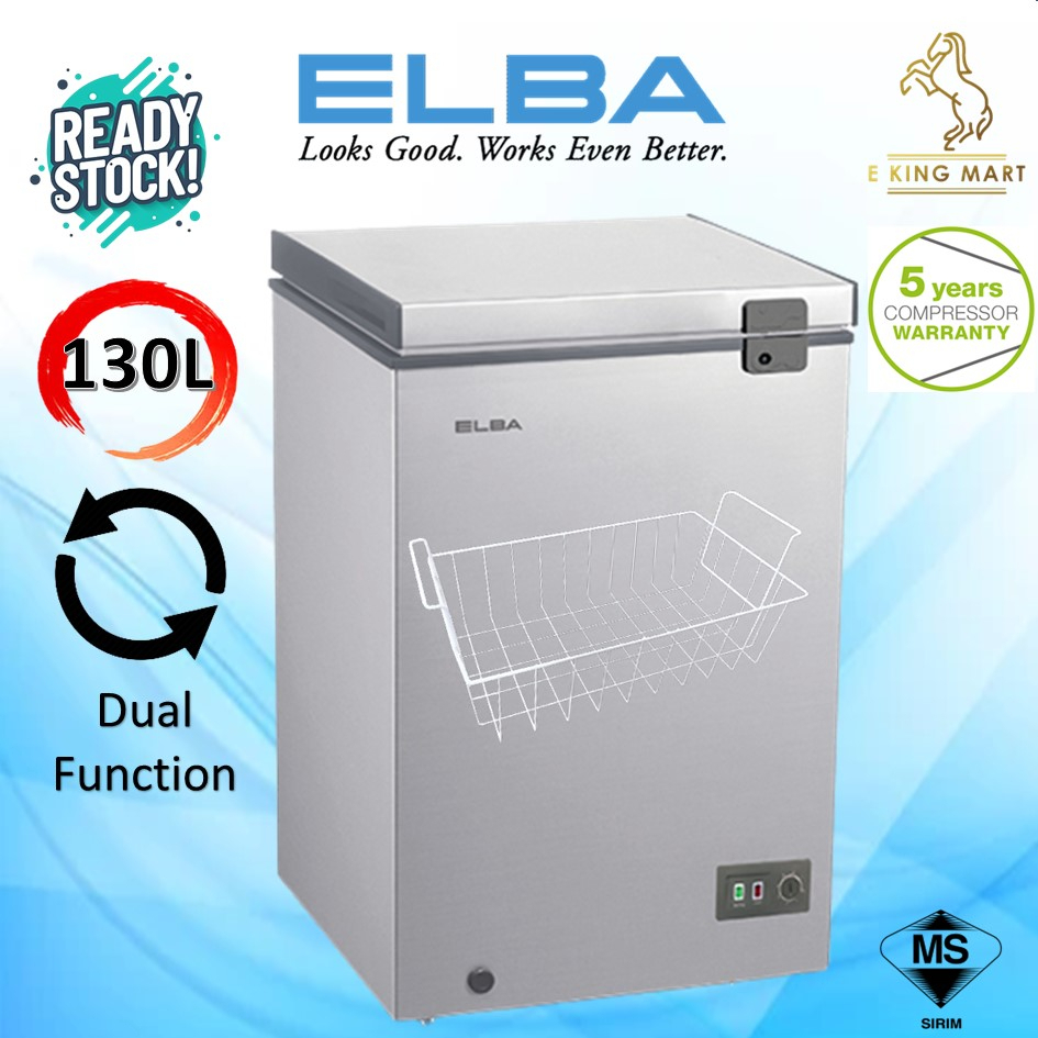 Elba Freezer 130L Chest Freezer ARTICO EF-E1310(GR) / EF-R1380 Safety ...