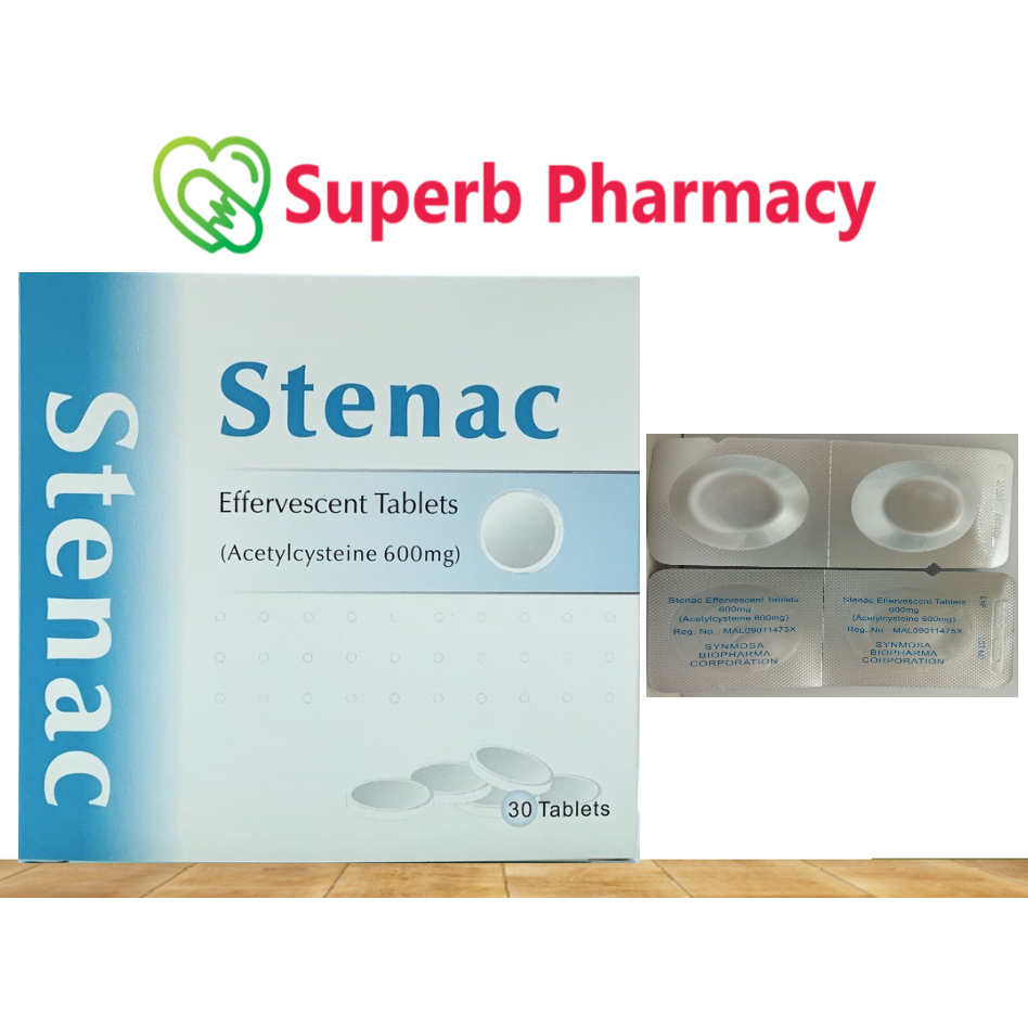 Stenac Effervescent 30 Tablets | Shopee Malaysia