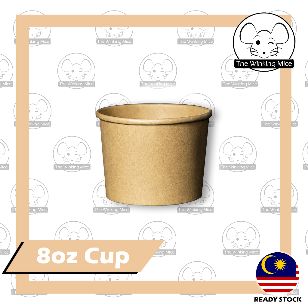 KP/PP-Disposable Kraft Brown Paper Bowls/Cover Fruit Salad Bowl Food ...