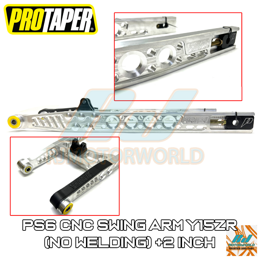 Y16 / Y15 / Y15ZR PROTAPER PS6 CNC HEAVY DUTY SWING ARM ( +2 INCH 66CM ...