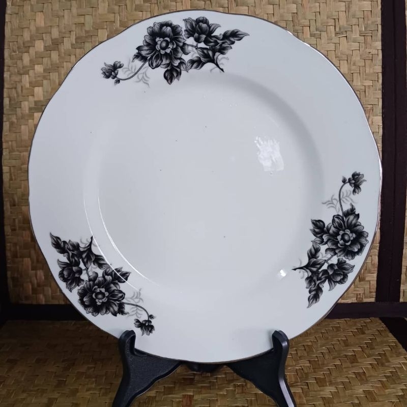 Pinggan vintage 80an kekwa hitam klasik cantik | Shopee Malaysia