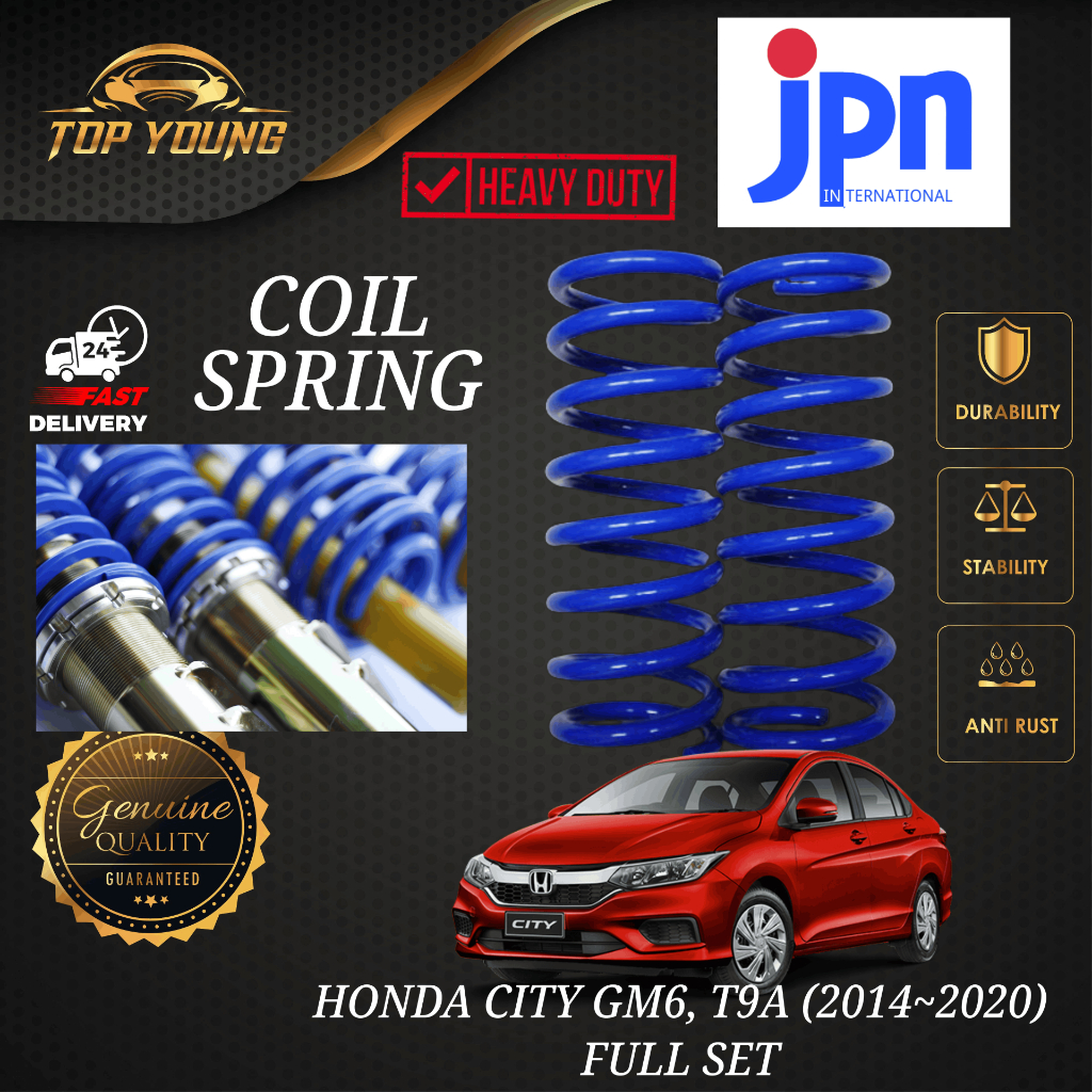 HONDA CITY GM6 / T9A (2014~2020) FULL SET FRONT & REAR ORIGINAL JPN ...