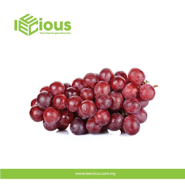 Leecious Fresh Red Seedless Grapes Anggur Merah 500gram | Shopee Malaysia