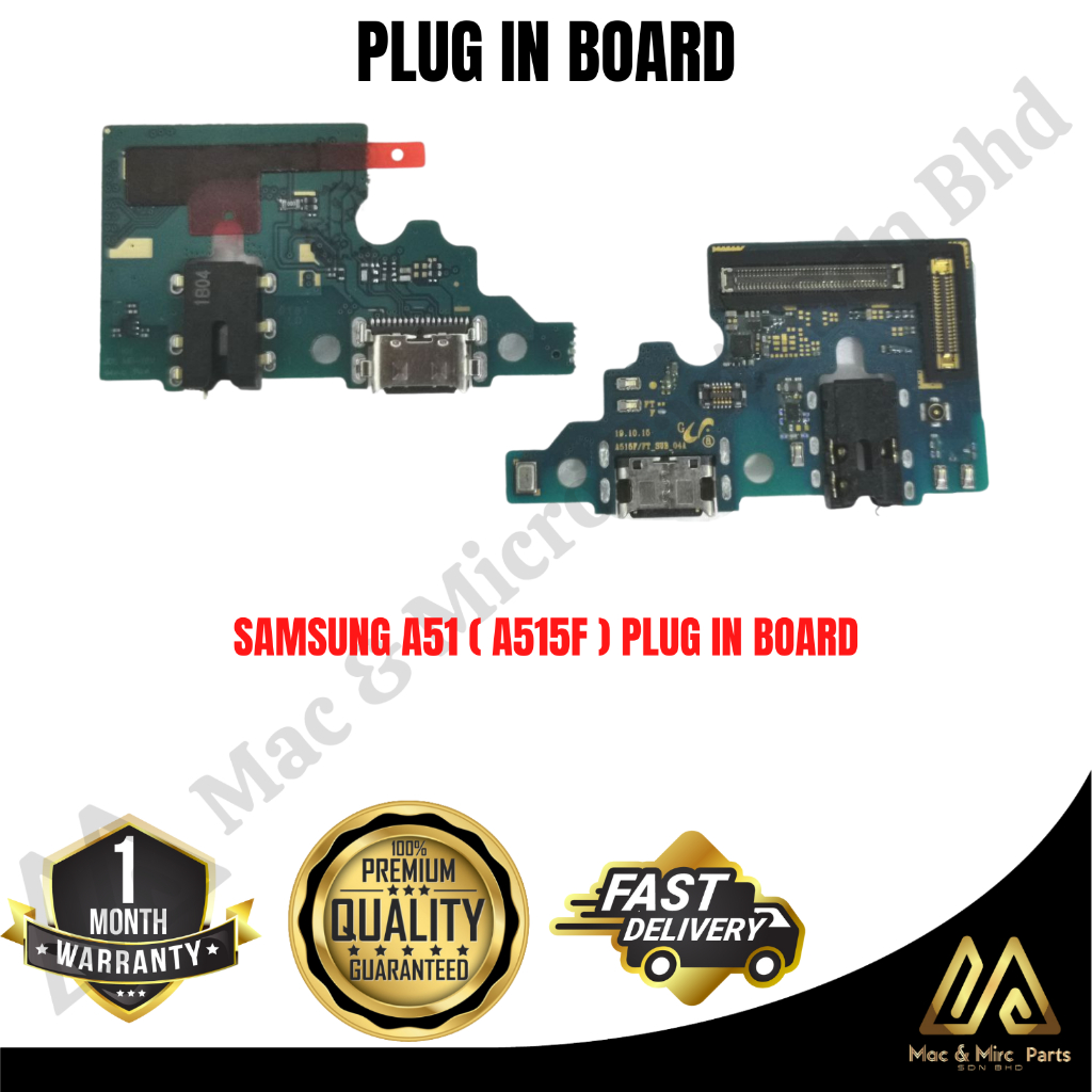 SAMSUNG A51 ( A515F ) CHARGING BOARD PLUG IN BOARD ( READY STOCK ...