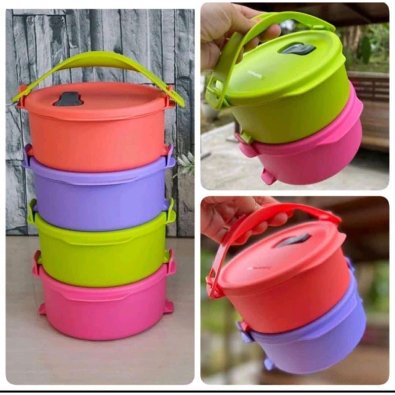 Tup Tiffin Duo Set 💯 TUPPERWARE | Shopee Malaysia