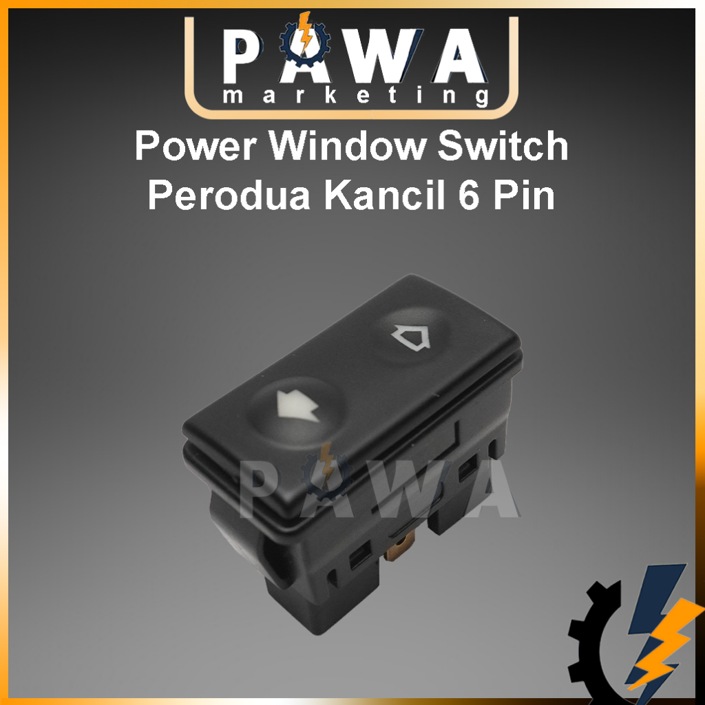 Pawa Votec 100% Authentic Power Window Switch Perodua Kancil 6 Pin ...