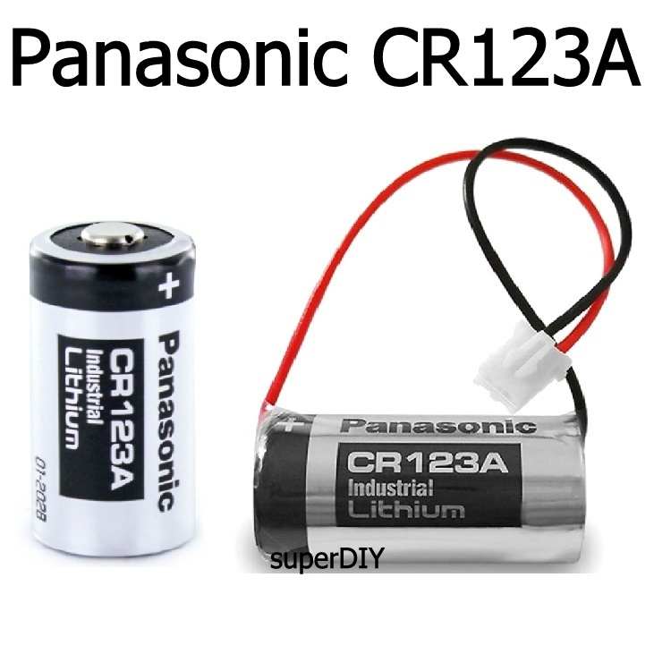 Panasonic CR123 CR123A 3V Lithium Power Photo Camera Battery Battries Film Camera Flashlight ...