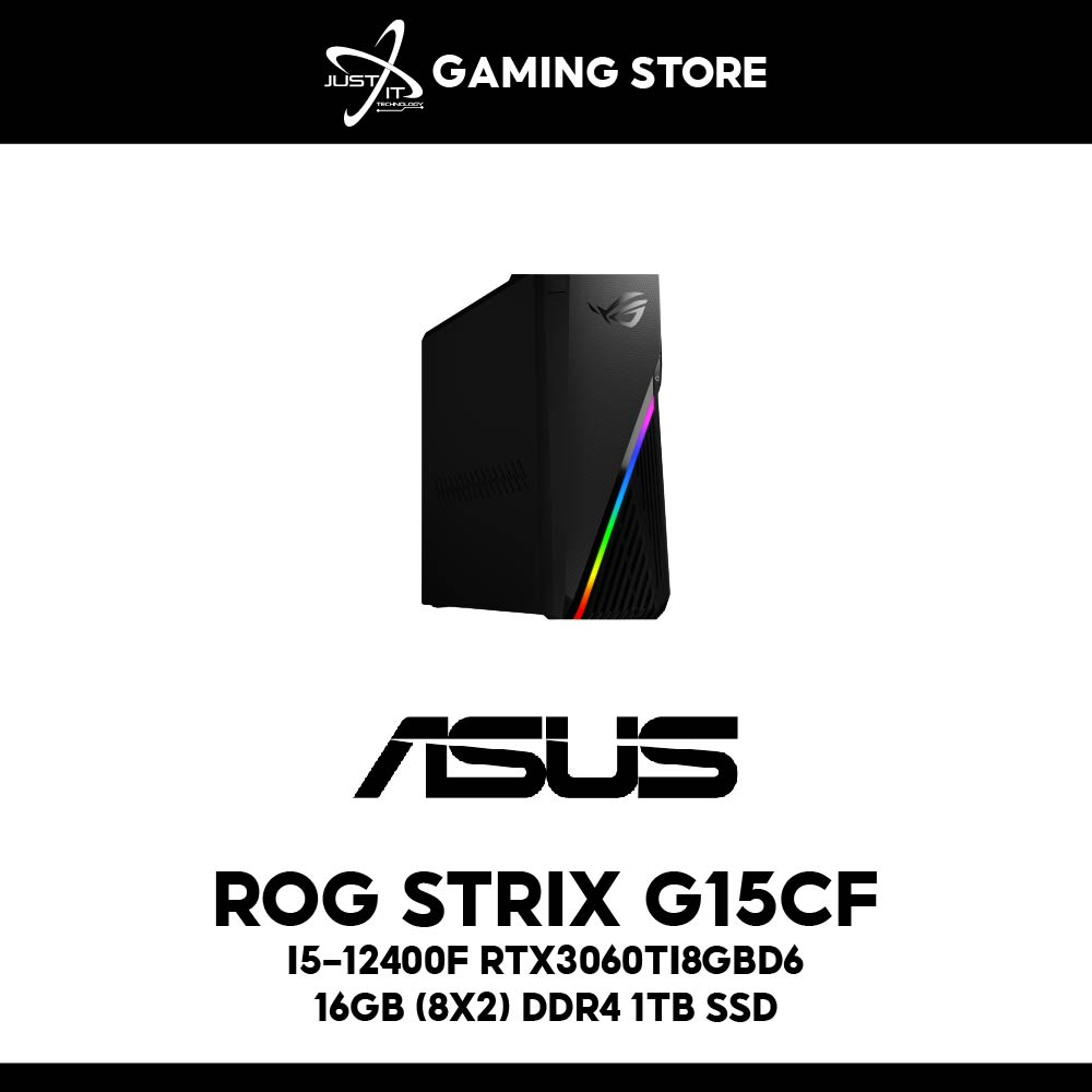 ASUS ROG STRIX DESKTOP GAMING DT I5-12400F 16GD4(8GBx2) 1TBSSD ...