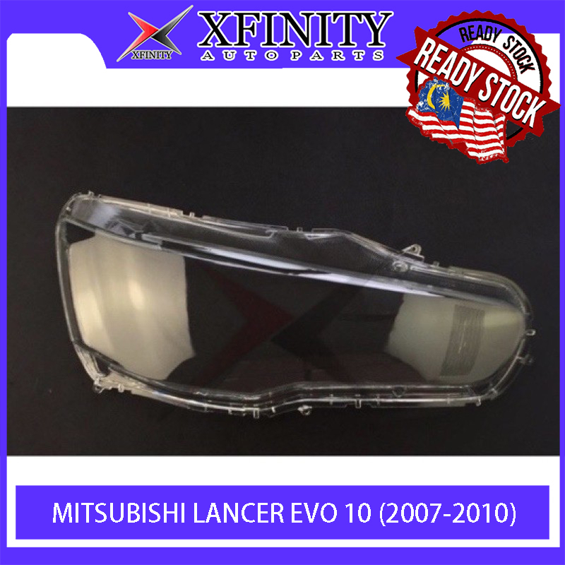 MITSUBISHI LANCER EVO 10 / PROTON INSPIRA 07 08 09 10 HEADLAMP COVER ...