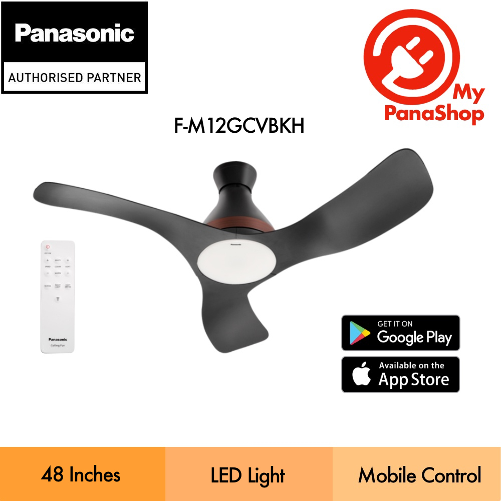 Panasonic WIFAN 3 Blades LED DC Motor Ceiling Fan (48" , WiFi) F ...