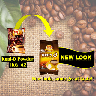 Kluang Black Coffee Cap Televisyen Kopi-O Powder Grade A2 (1kg x 1 pack) Serbuk Kopi Cap TV ...