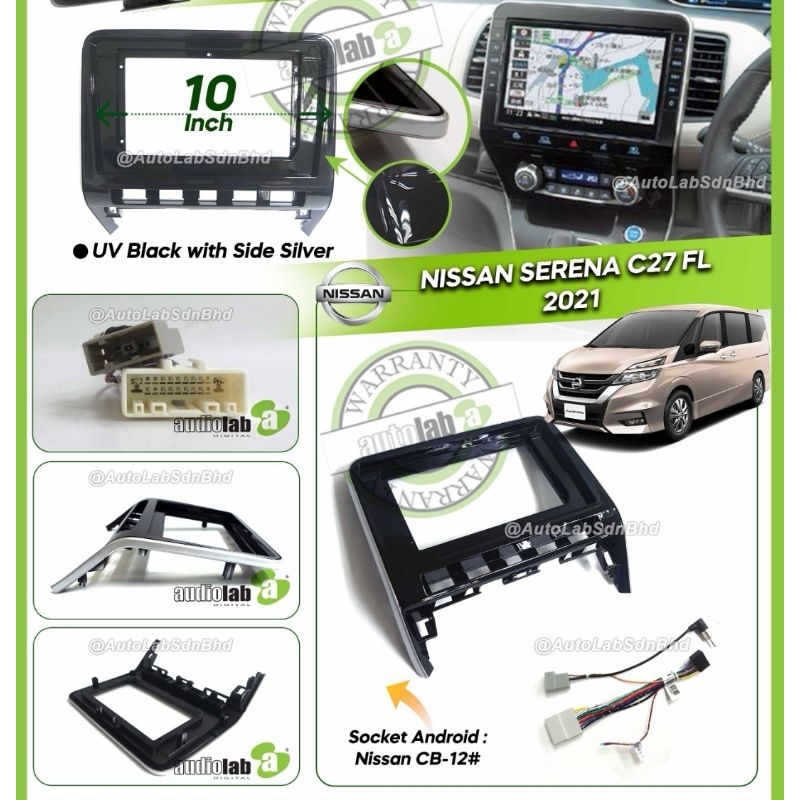 Nissan Serena C27 2021+ Android Car Player Casing FREE Plug N Play ...