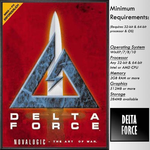 Delta Force [VINTAGE PC GAMES] [DIGITAL DOWNLOAD] | Shopee Malaysia