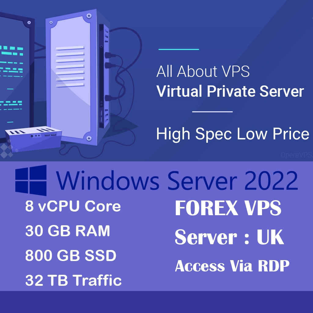 VPS SERVER 8 CORE 30 GB RAM (SERVER SINGAPORE) | Shopee Malaysia