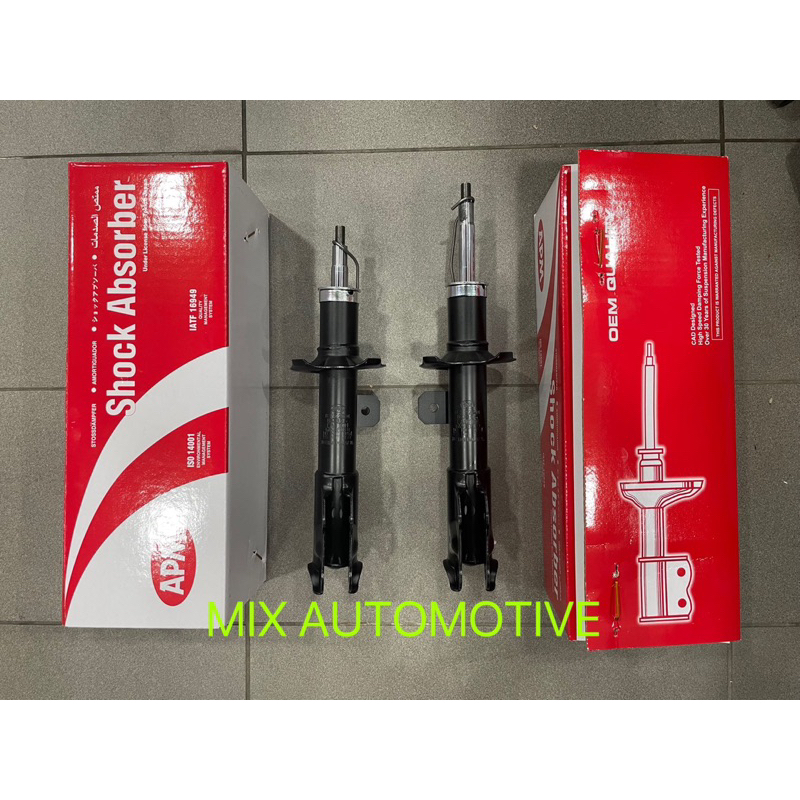 100% DEPAN ABSORBER APM GAS B2223 B2224 PERODUA AXIA BEZZA FRONT ABSORBER GAS APM DEPAN KIRI DAN ...