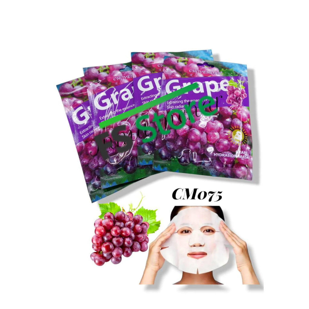 Facial Mask Masker Muka Natural Moisturizer 10pcs ( READY STOCK ...