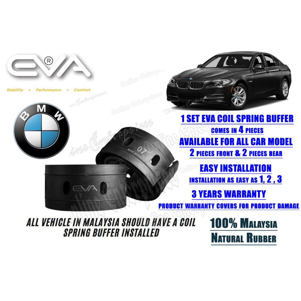 EVA Coil Spring Buffer BMW F10 528i Cushion Buffer Spring Rubber ...