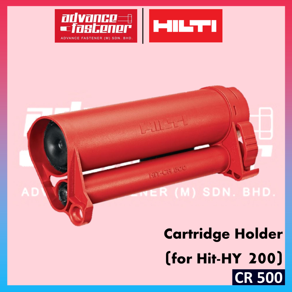 HILTI HDM 500 / CR 500 / CB 500 Manual Adhesive Dispenser / Cartridge ...