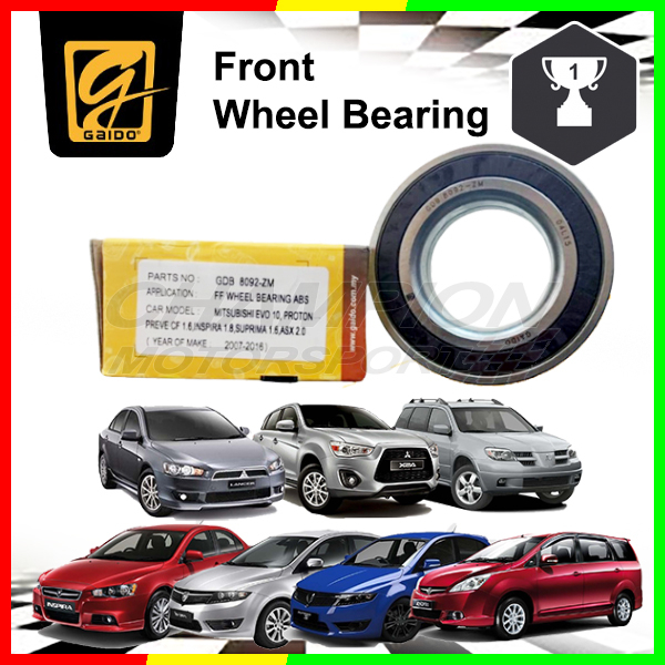 GAIDO Front Wheel Bearing Proton Preve , Suprima S , Exora Turbo ...