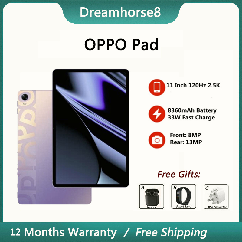 Oppo Pad Air /Oppo Pad 2 / Oppo Pad Tablet / Snapdragon 870/ 120HZ 2.5K ...