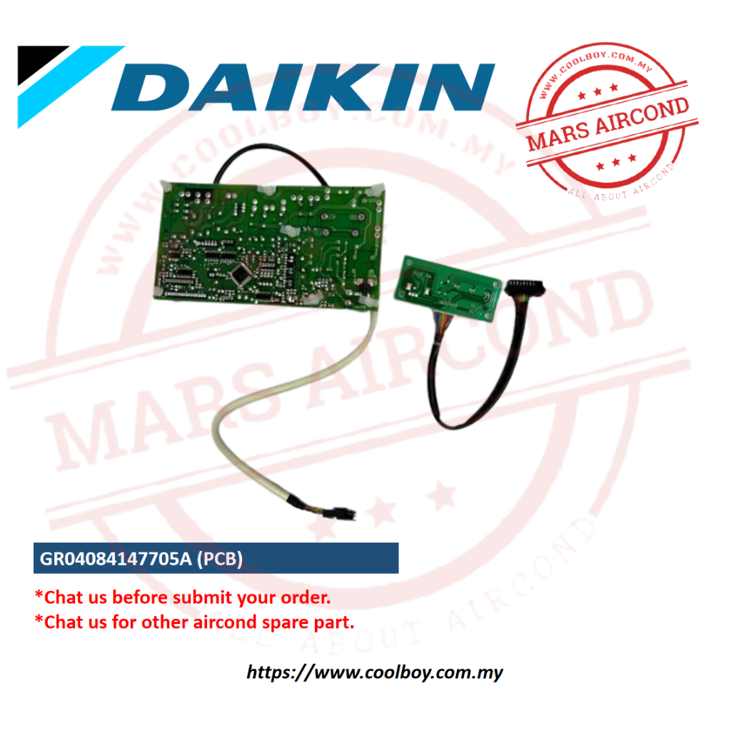 DAIKIN CTRL MODULE, PCB, IC BOARD GR04084147705A | Shopee Malaysia
