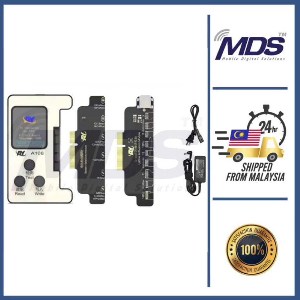 AY A108 Multi Function Repair Programmer Machine HOST+FACE ID+BATTERY Board | Shopee Malaysia