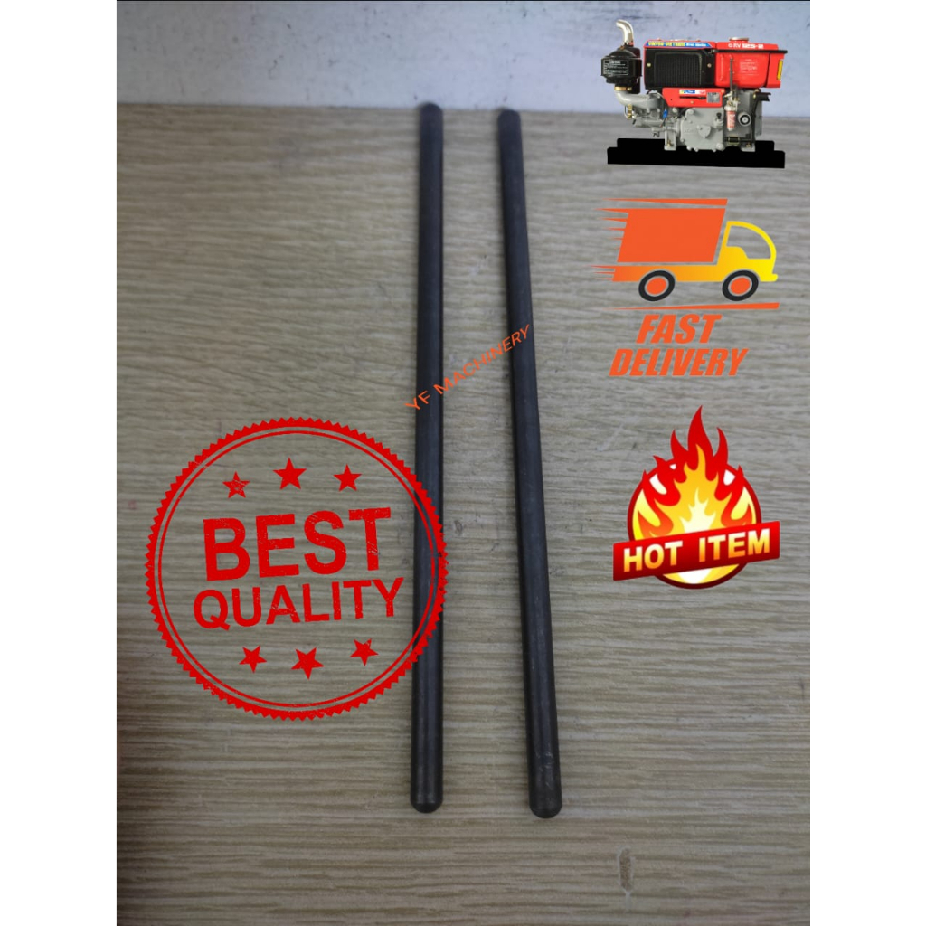 READY STOCK Kubota Vikyno Rv125 Push rod 1 SET X 2PC (HIGHT QUALITY ...