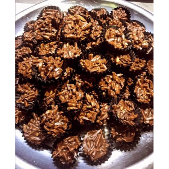 Biskut Almond Cluster Milk Coklat | Shopee Malaysia