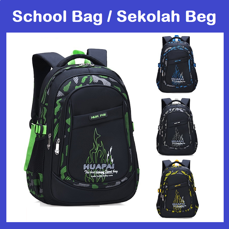 🎈Ready Stock🎈 Primary /Secondary pattern school bag children beg ...