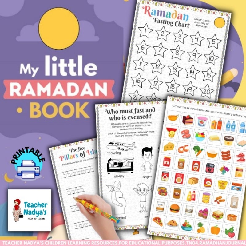 [ PRINTABLE / PDF ] Ramadhan Journal | TN04 Ramadan Journal | Printable ...