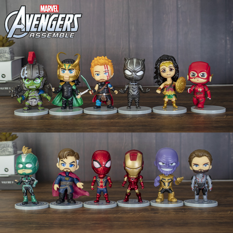 🔥READY STOCK🔥Marvel Avengers Alliance Batman Iron Man Superman Thor ...