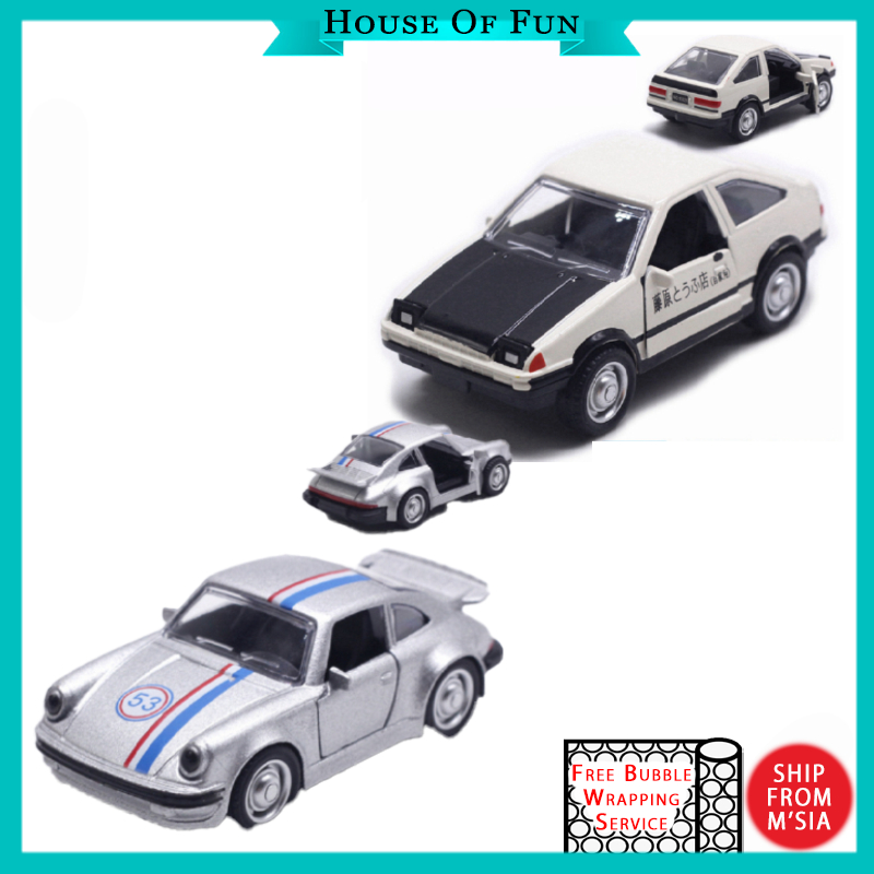 1:32 Merz Porsche Nissan GTR Honda Civic Type-R Alloy Diecast Model Car ...