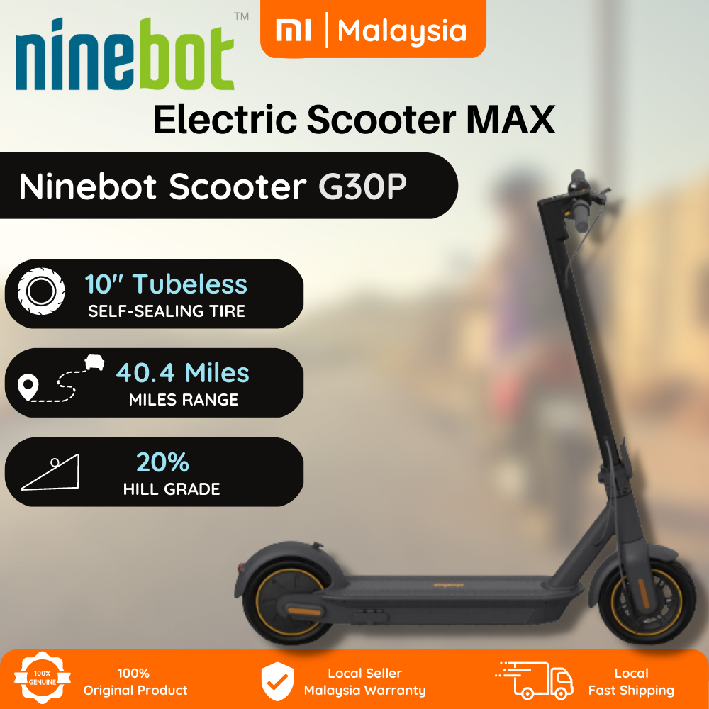 Ninebot KickScooter MAX G30P by Segway (Global Version) | Shopee Malaysia