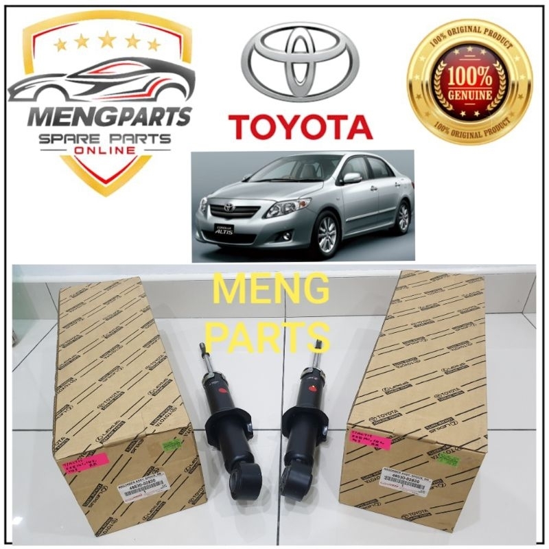 ORIGINAL TOYOTA ALTIS ZZE142/ZZE143 ZRE172 ZRE173 08Y-2019Y REAR ...