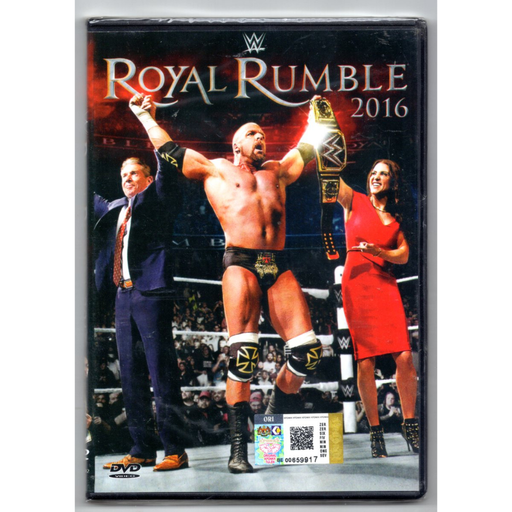 WWE ROYAL RUMBLE 2016 (DVD ORIGINAL) | Shopee Malaysia