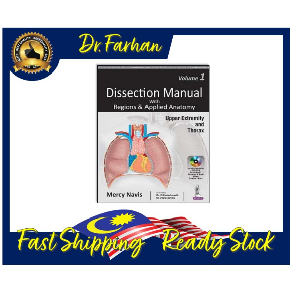 Dissection Manual with Regions & Applied Anatomy - SET OF 3 VOLUMES ...