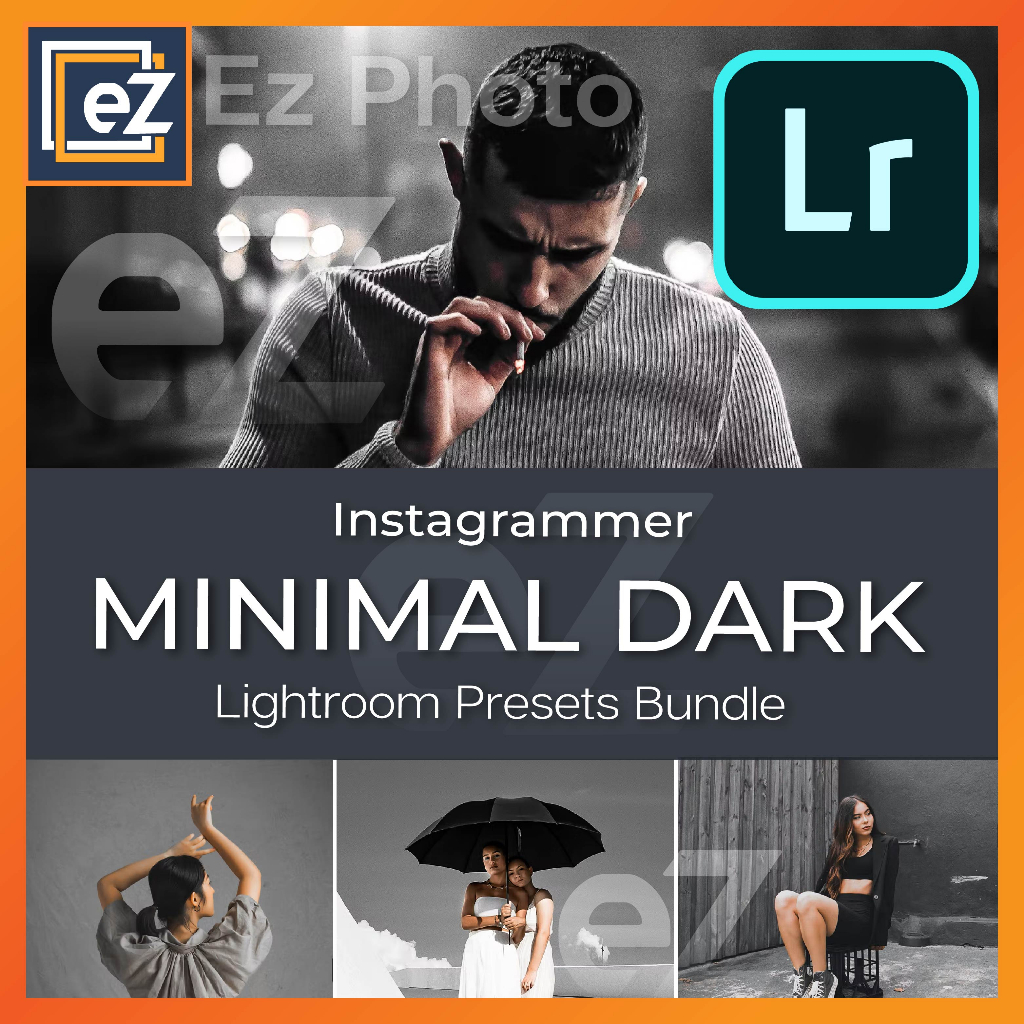 Dark Minimal Premium Lightroom Presets for ALL devices | Shopee Malaysia