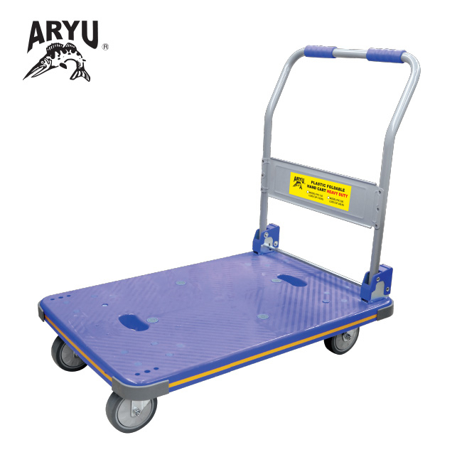 ARYU Heavy Duty Plastic Foldable Hand Cart | Shopee Malaysia