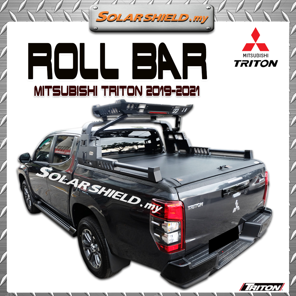 Mitsubishi Triton 2019-2021 Roll Bar 4x4 With Rack 4X4 Roll Bar ...