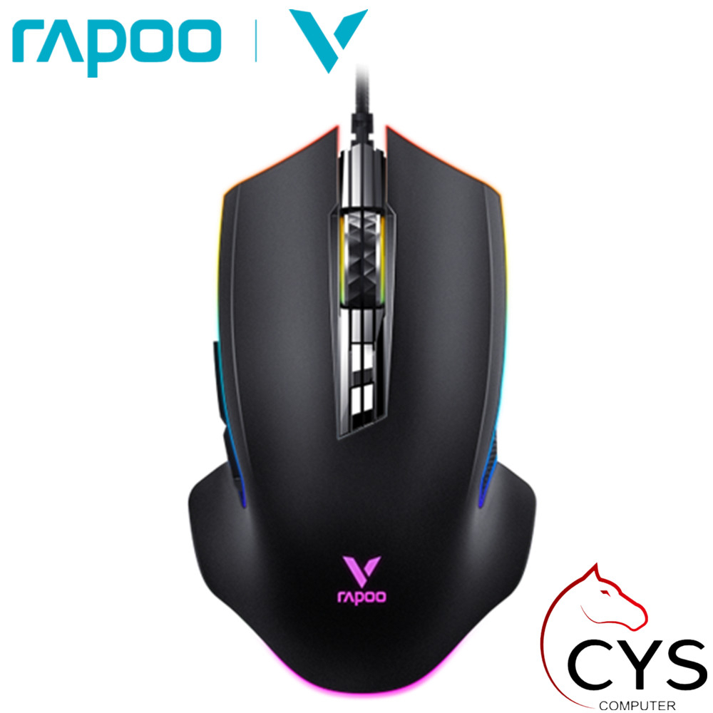 RAPOO V20PRO RGB GAMING MOUSE | Shopee Malaysia