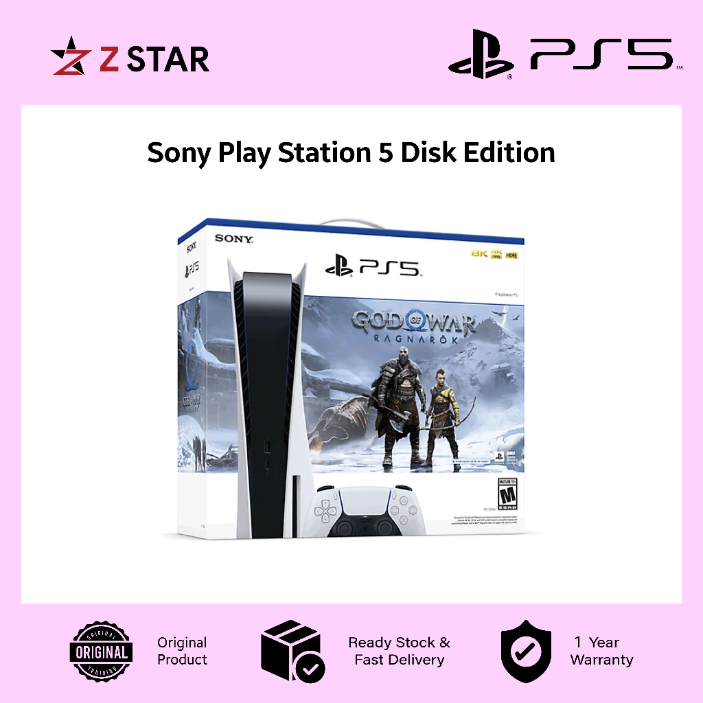 [Sony Malaysia Set] Sony PlayStation 5 PS5 4K & 8K - Disc Version ...
