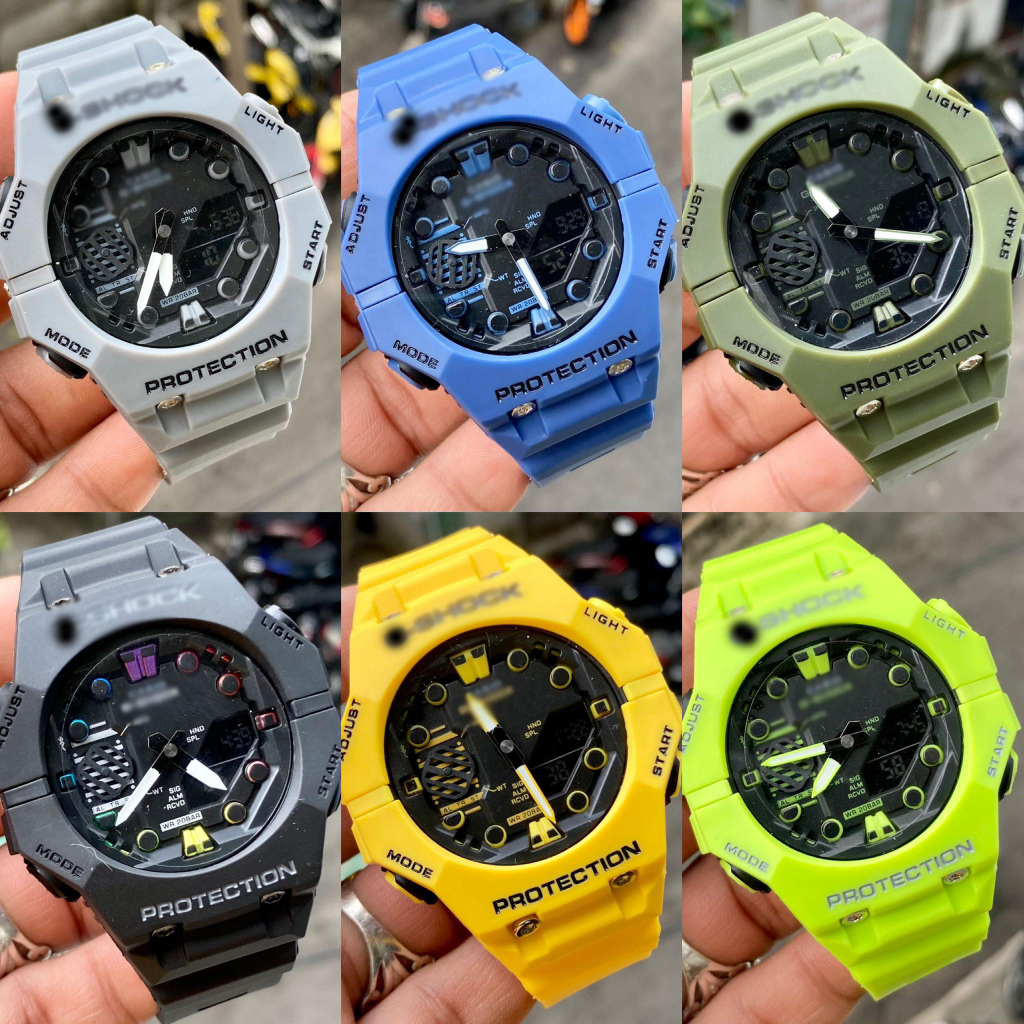 GS TMJ Rubber Jam Digital Analog | Shopee Malaysia