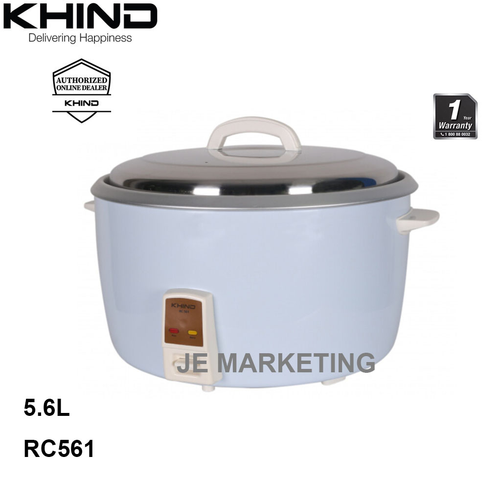 KHIND COMMERCIAL RICE COOKER (5.6L) RC561 | Shopee Malaysia