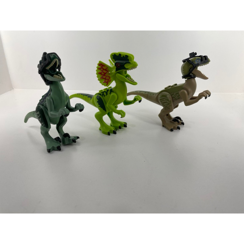 Lego 2014 Jurassic World Delta 2 Velociraptor w/ tracker Raptor Rampage ...