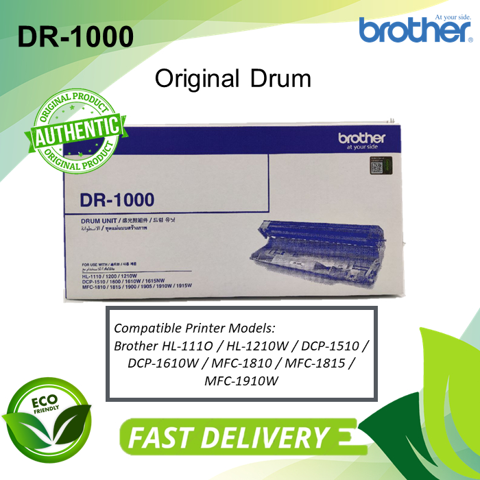 Brother DR-1000 Original Drum Unit 100% Genuine | Shopee Malaysia