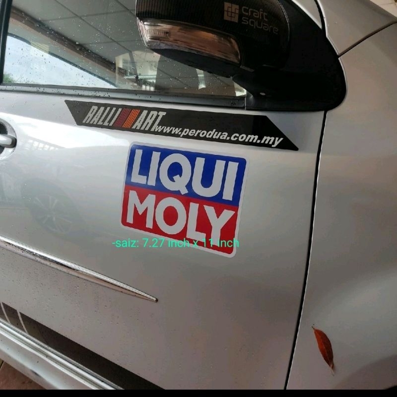 sticker liqui moly car side sticker | Shopee Malaysia