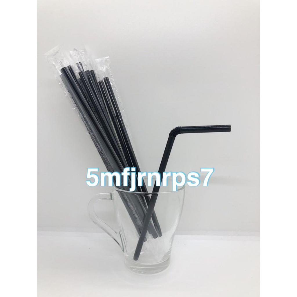 Flexible Straw / Individual Packing / Straw Bengkok Pembungkusan ...